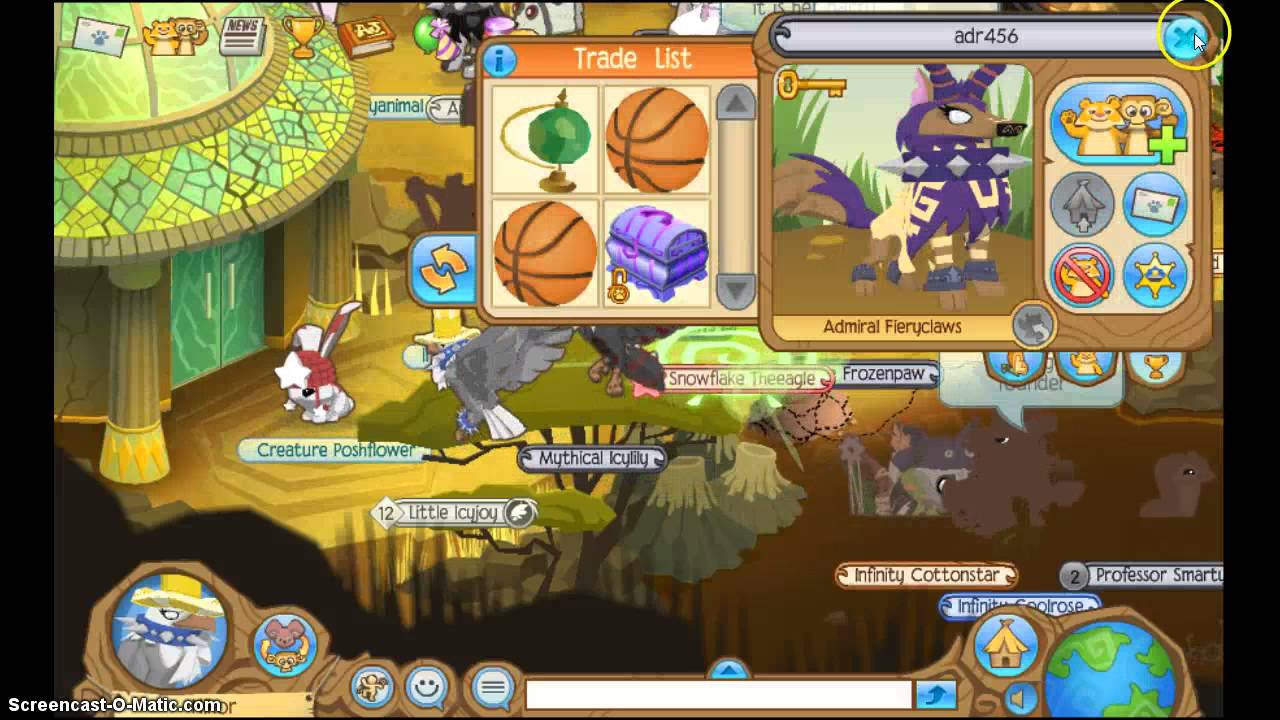 Animaljam Small Den betas trading proof - YouTube