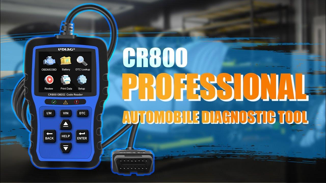 CR800 Entry-Level OBDII Code Reader - YouTube