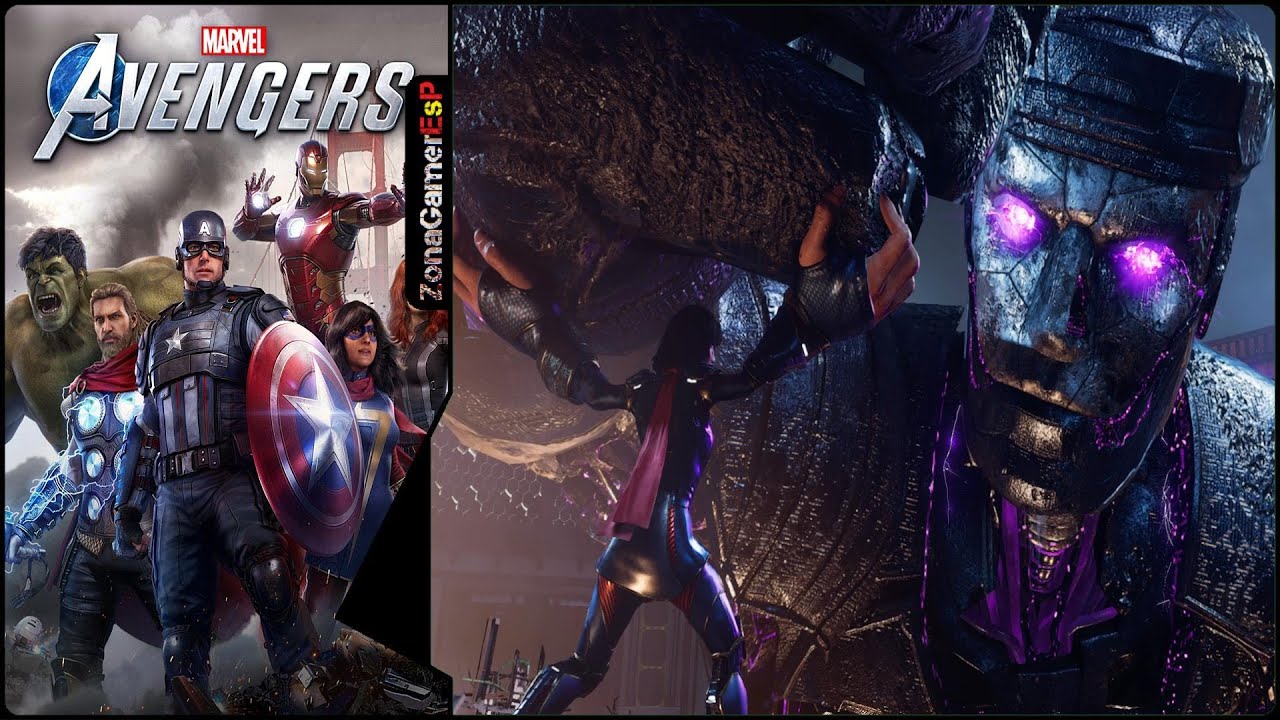 Marvel's Avengers Final Boss pelea del jefe con MODOK - YouTube