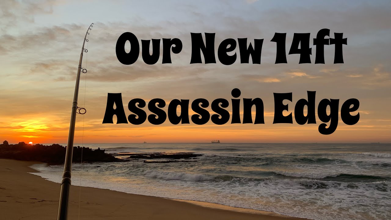 Fishing with our New 14ft Assassin Edge Fishing Rods - YouTube