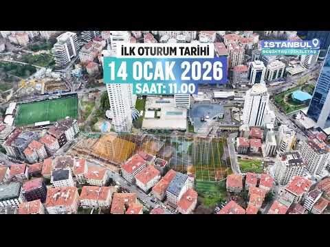 Emlak Konut'un ihaleye çıkardığı Dikilitaş Arsası'na havadan bakış