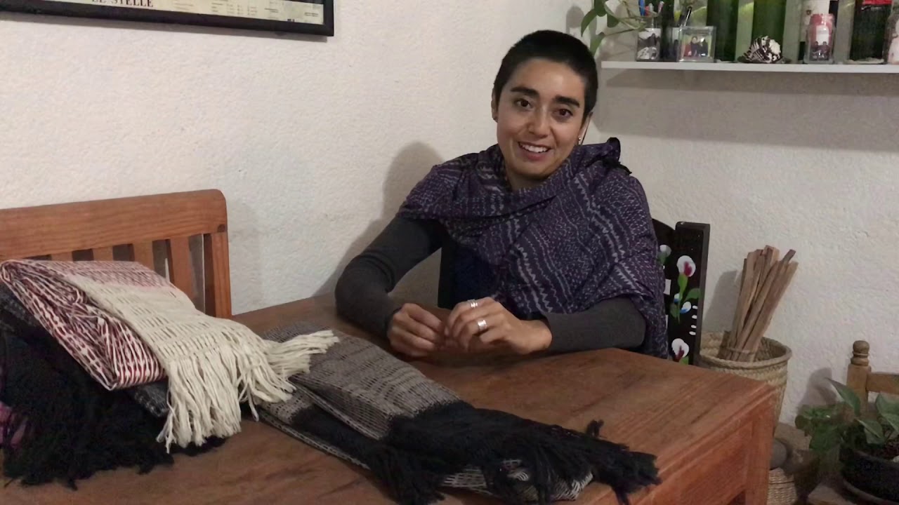 ¿Cómo usar un rebozo? - YouTube