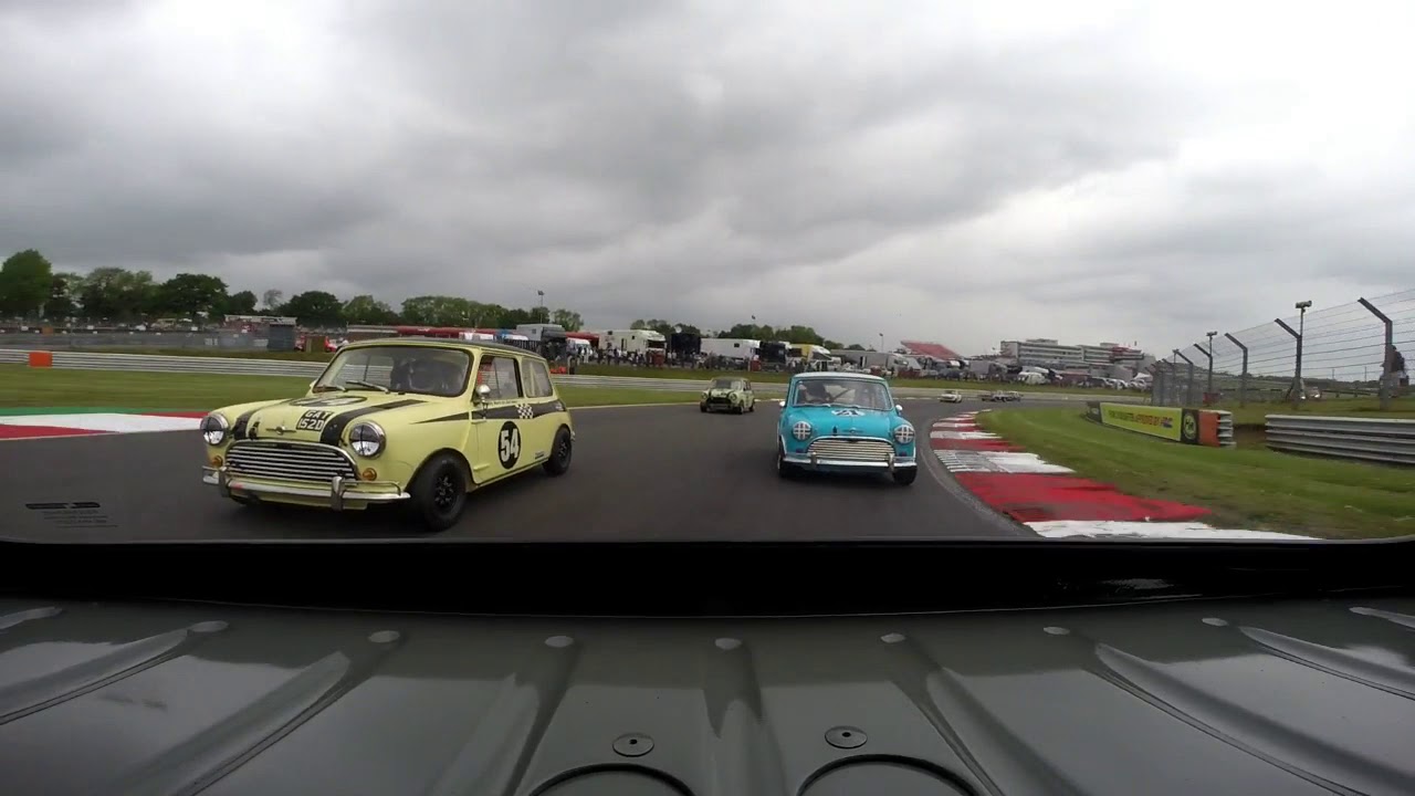 Rear view - austin mini cooper 6 - pre 66 touring cars - YouTube