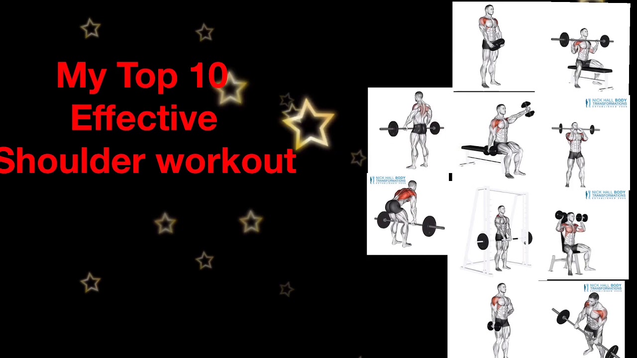 10 of the BEST SHOULDER EXERCISES - YouTube