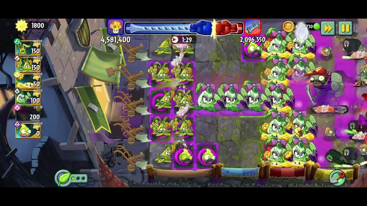 Bun Chi Tournament | Arena | 14.3M | PVZ2 | High Level Plants - YouTube