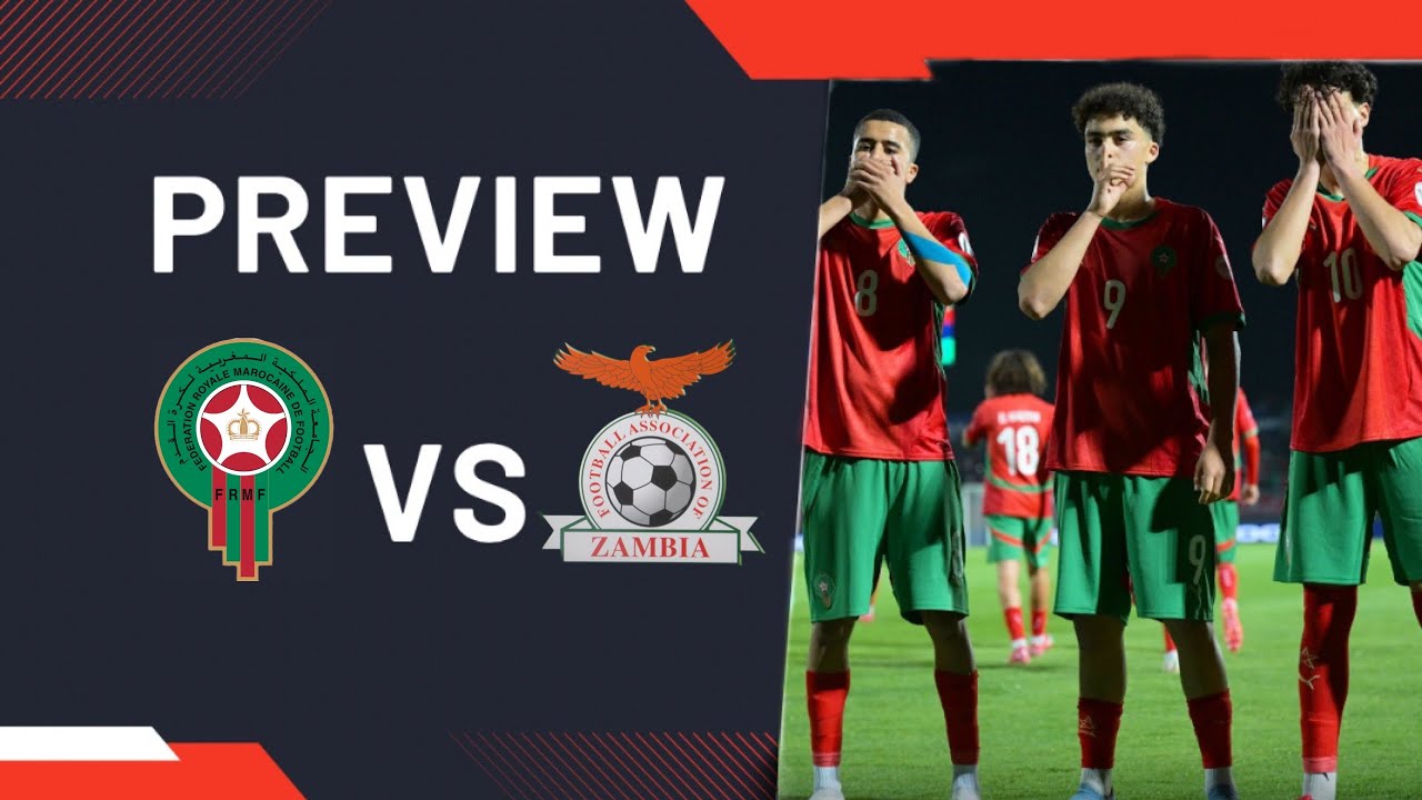 2025 AFCON U17: Previewing Morocco vs Zambia - YouTube