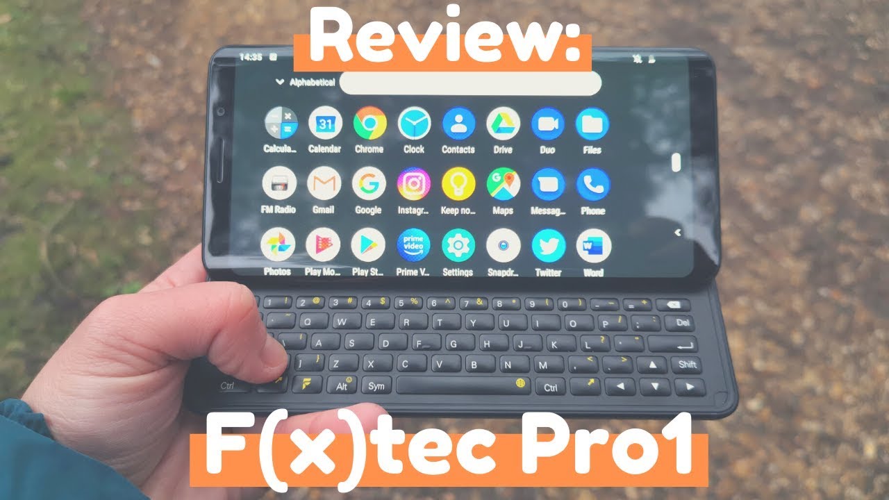 Fxtec Pro1 Review: Productivity at it's Finest - YouTube