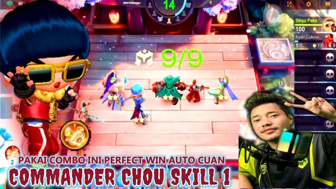 COMMANDR CHOU PAKAI COMBO INI PERFECT WIN - YouTube