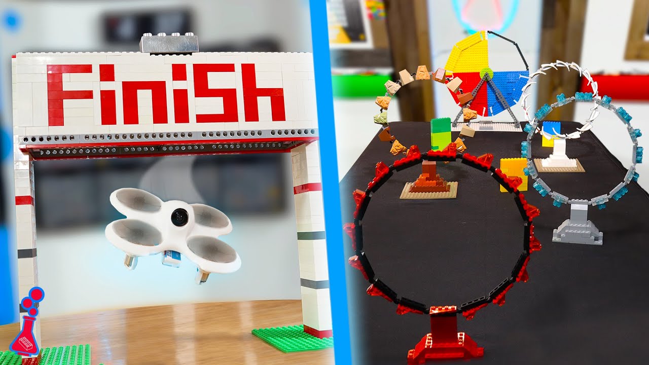 I Built a LEGO Drone Obstacle Course | BetaFPV CETUS Drone - YouTube