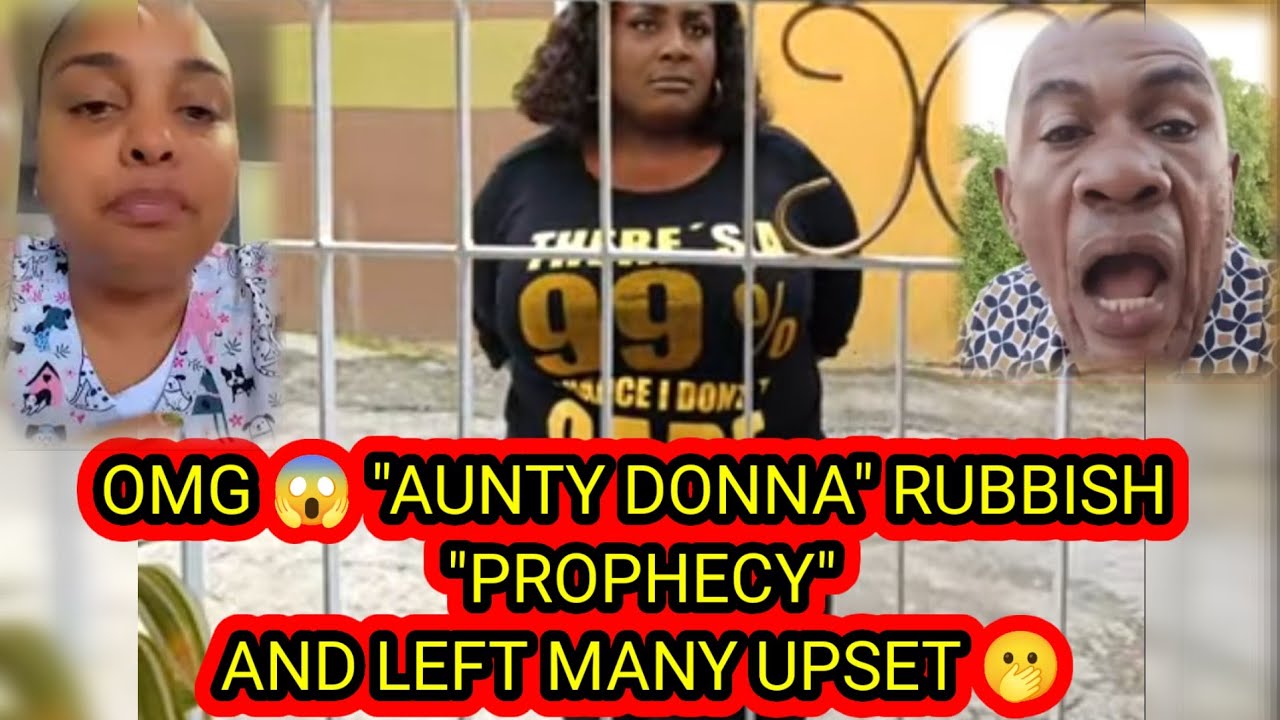 "AUNTY DONNA" head CHIP after church woman says she gets a PROPHECY ...