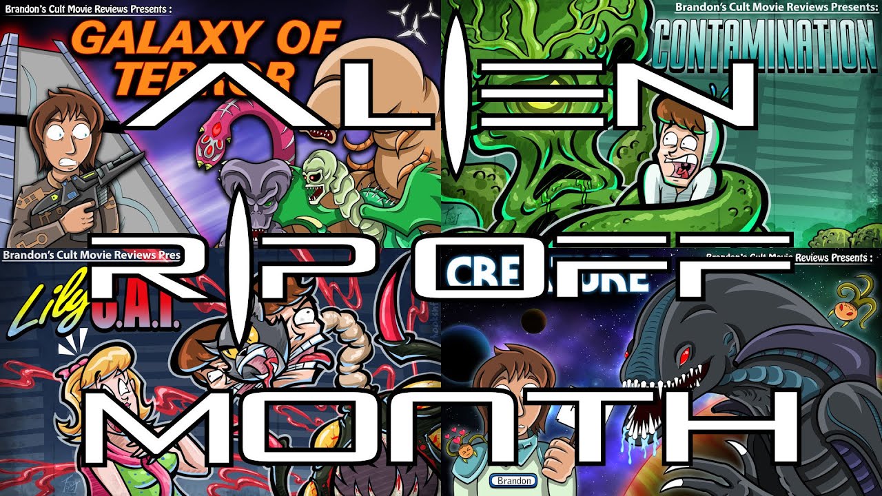 Brandon's Cult Movie Reviews: ALIEN RIP-OFF MONTH COMPILATION - YouTube