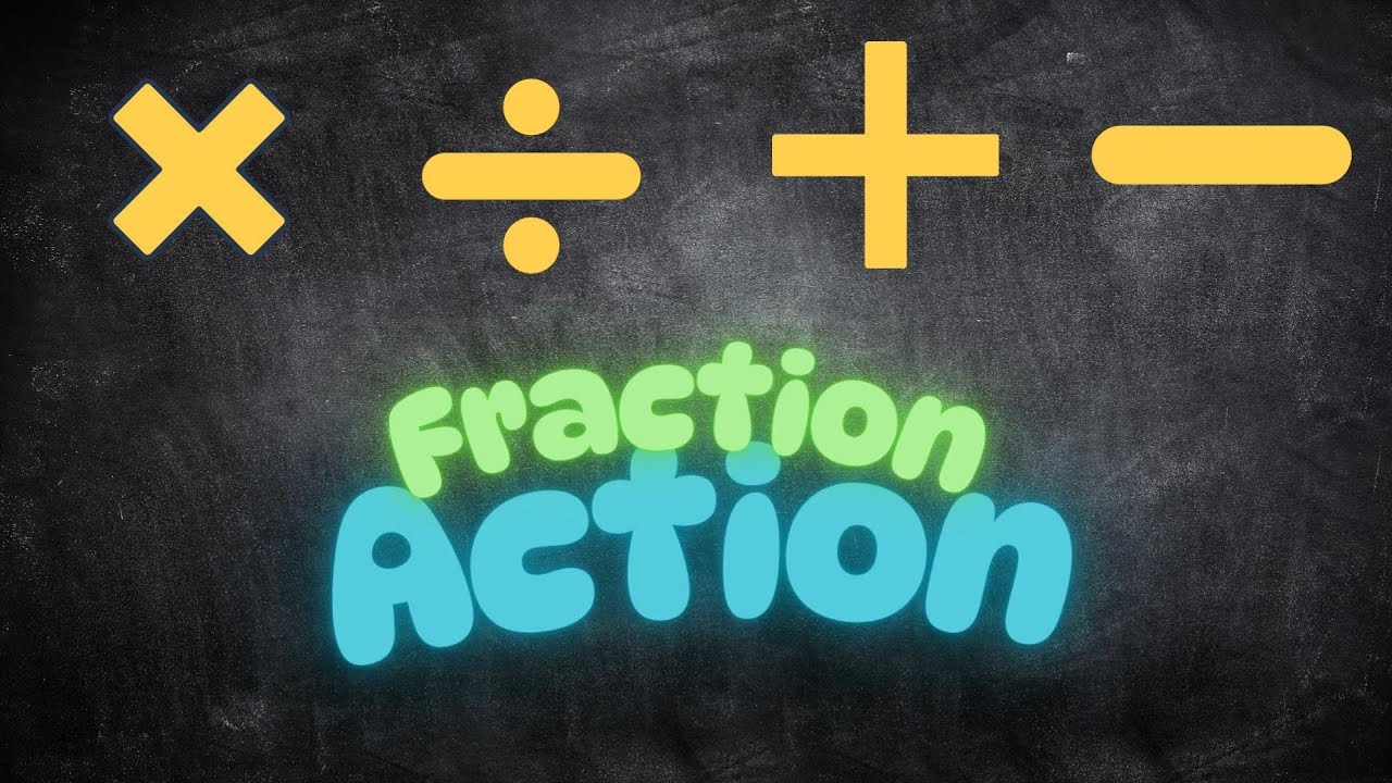 🎶 Fraction Action | Fun Pop Song for Kids | Learn Fractions (Add ...
