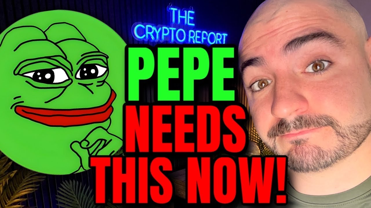 PEPE Coin Price MUST HOLD HERE! (LAST DIP BEFORE EXPLOSION?) PEPE Price ...