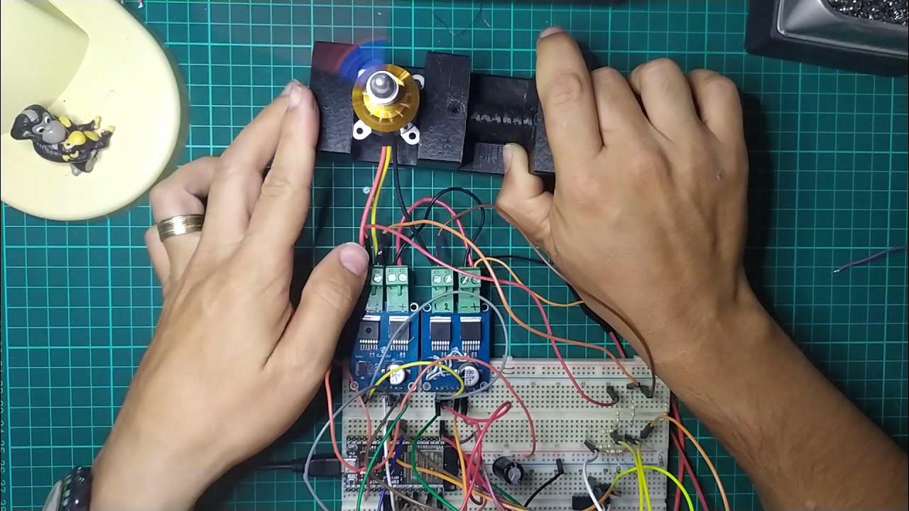 ESP32 DIY ESC for sensorless BLDC. - YouTube
