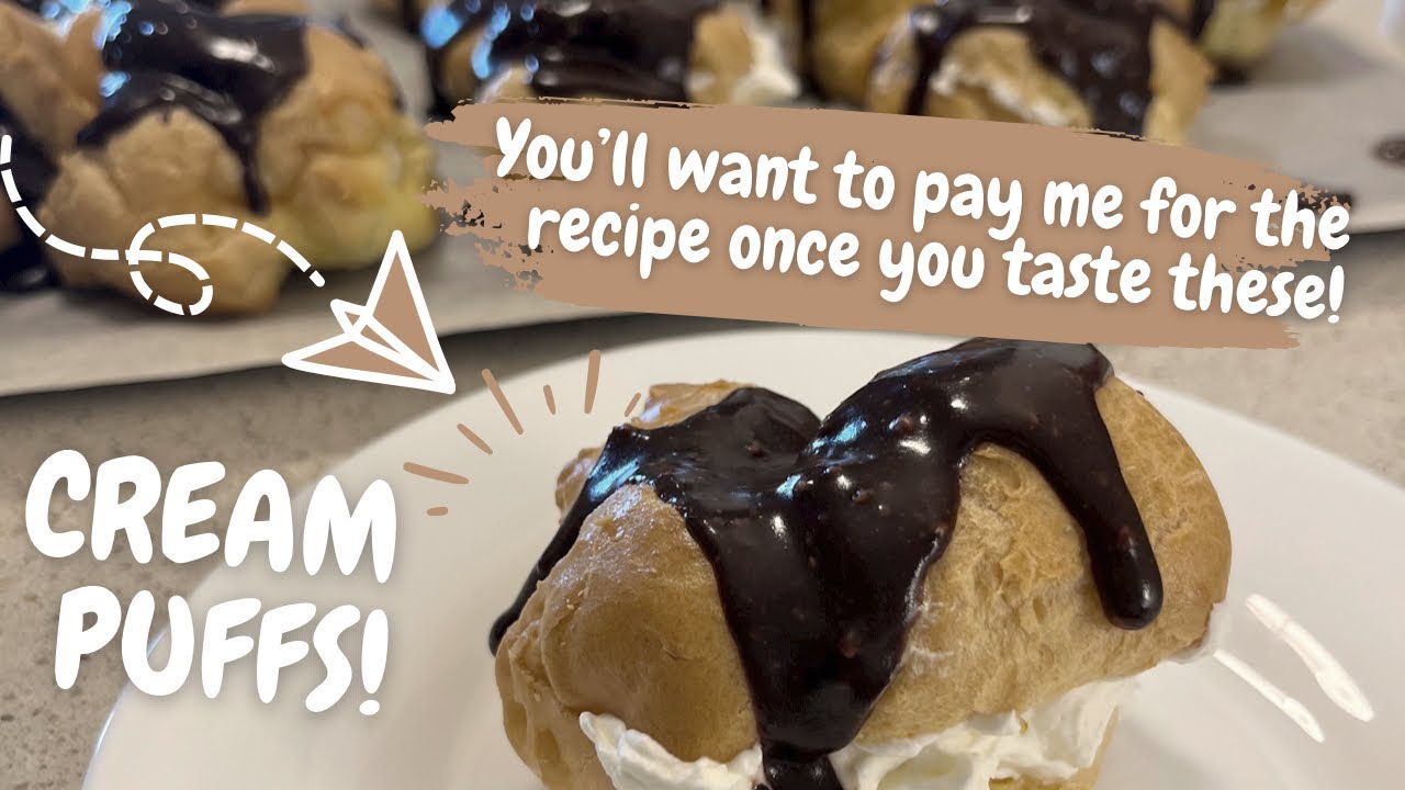 TikTok Viral Cream Puffs - YouTube