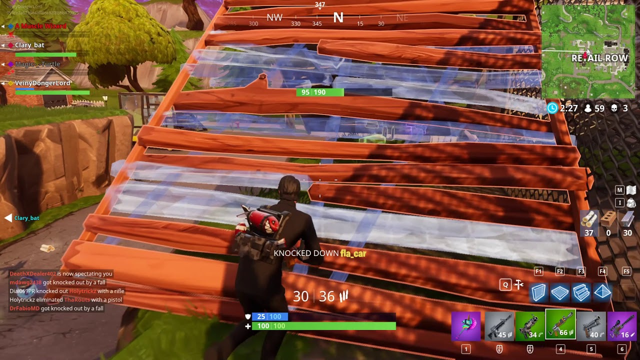 SABATON Fortnite Highlights Easy Mode - YouTube