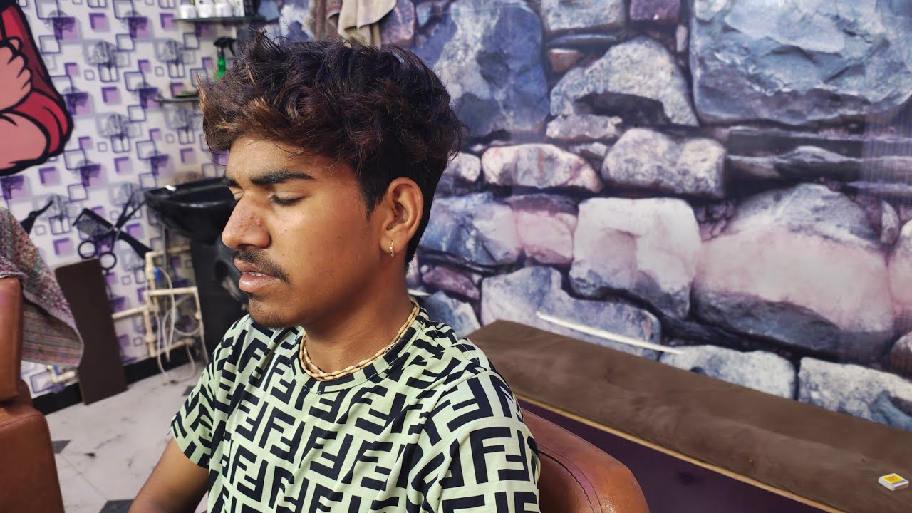The Two-Sided Haircut Trend is Out of Control #hairbyrahul - YouTube