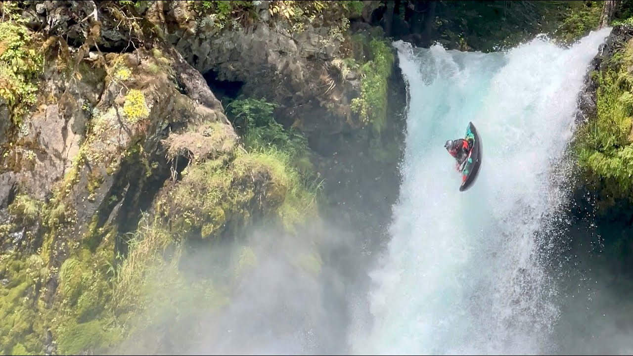 Kayaking Spirit Falls [CINEMATIC] - YouTube