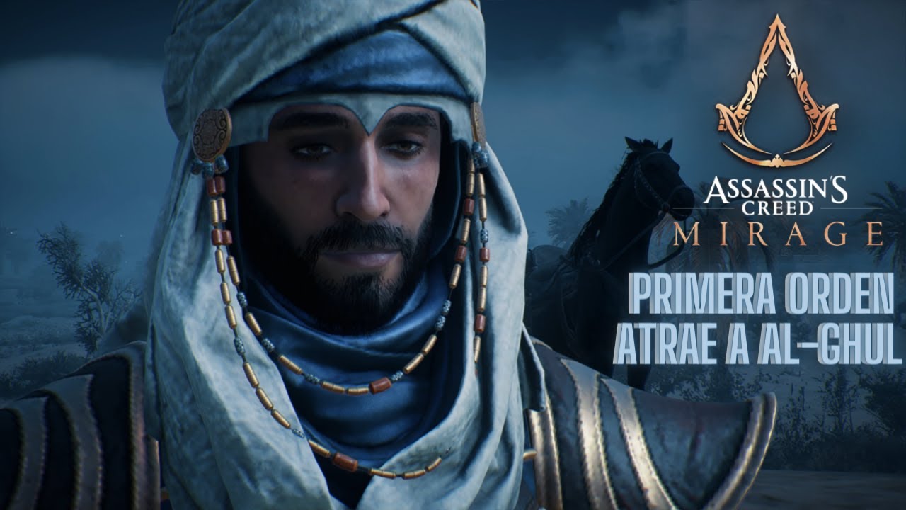 ASSASSIN'S CREED MIRAGE 🐪 PRIMERA ORDEN ATRAE A AL-GHUL MISIÓN COMPLETA ...