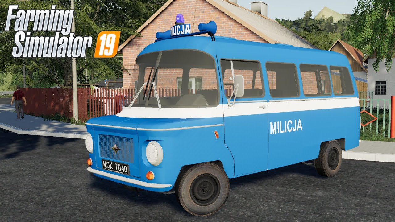 FS19 - Nysa - Old POLISH POLICE CAR - Car mod for Farming Simulator ...