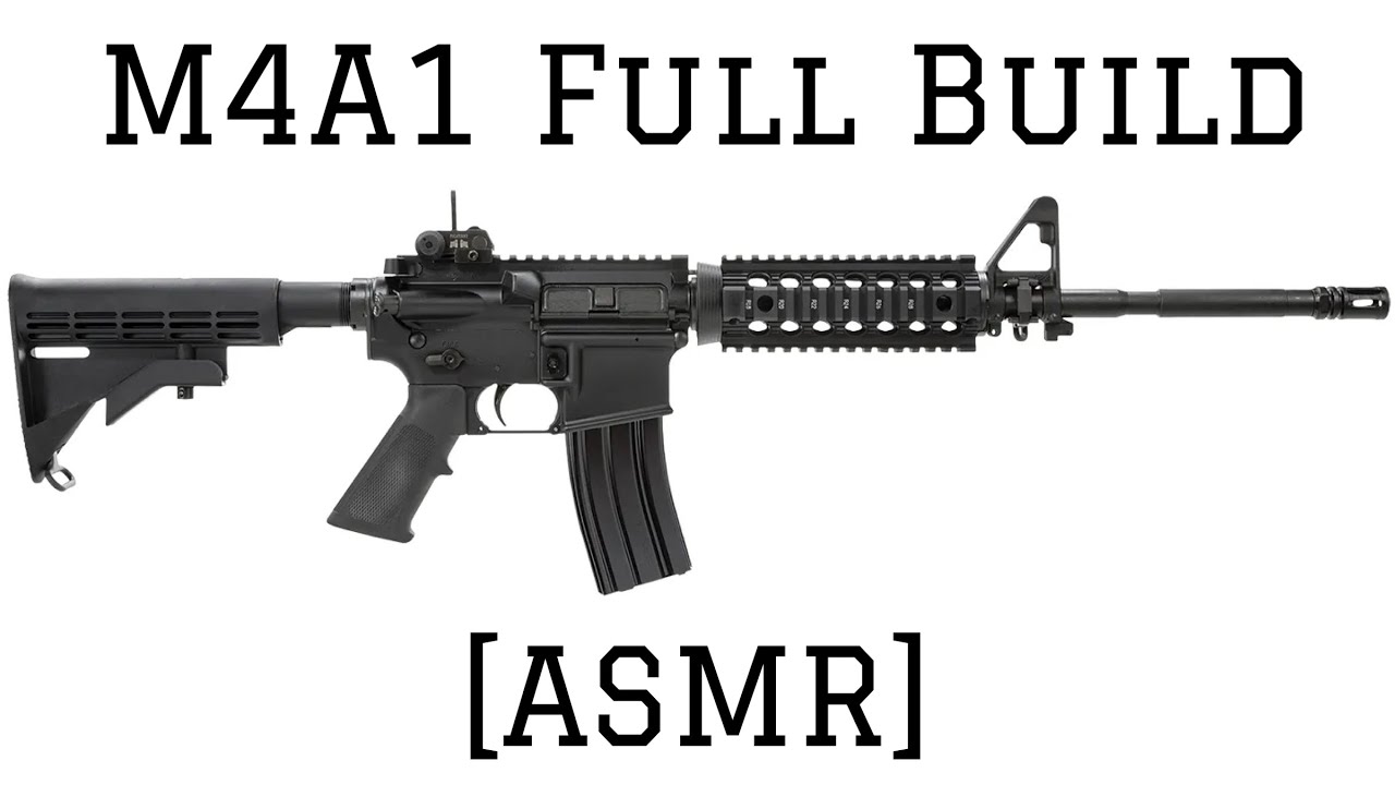 [ASMR] M4A1 Carbine Build (Cpt. Patrick E. Harp Tribute) - YouTube