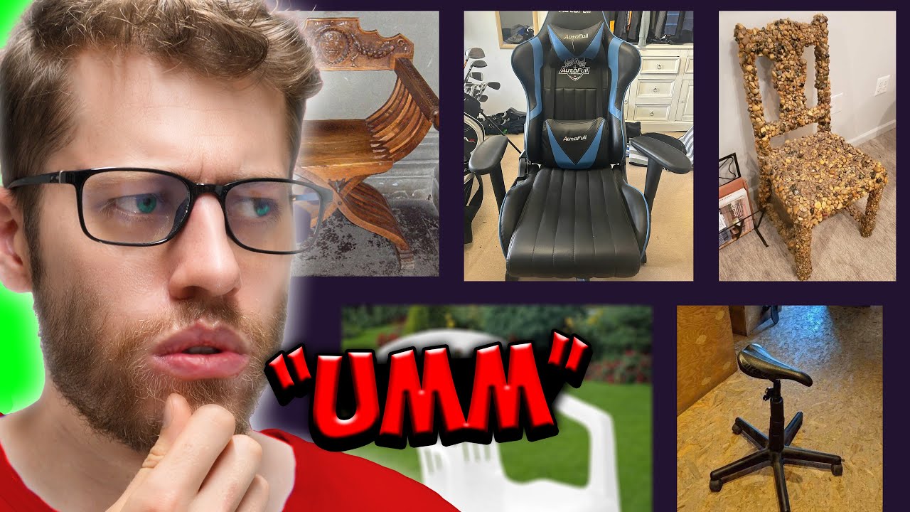 I Asked My Viewers To Get Me a New Gaming Chair... (bad idea) - YouTube