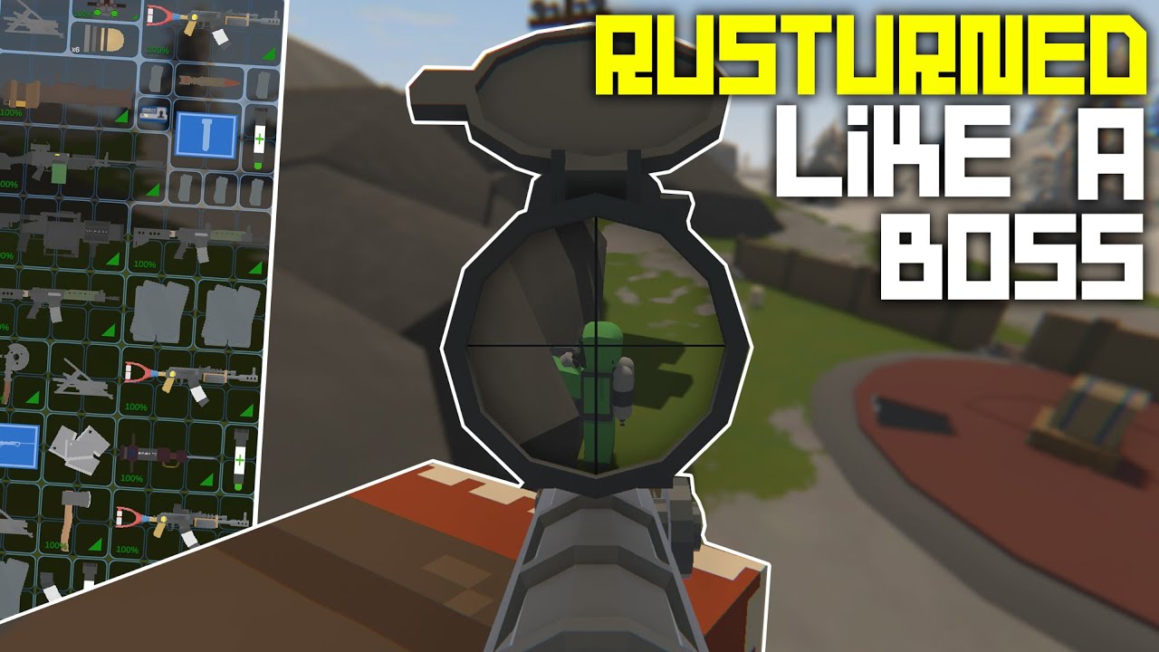 Unturned - How To Rusturned Like A Pro (Solo Survival) - YouTube