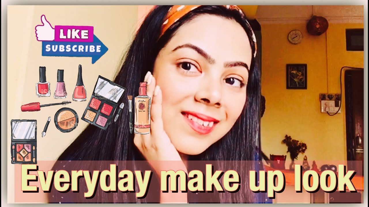 DAY WEAR MAKEUP TUTORIAL | SIMPLE DAY MAKEUP LOOK | - YouTube