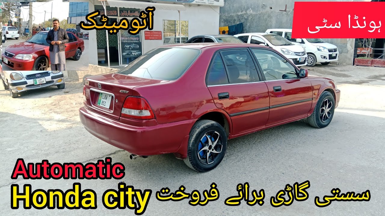honda city 2001 mode automatic car for sale - YouTube