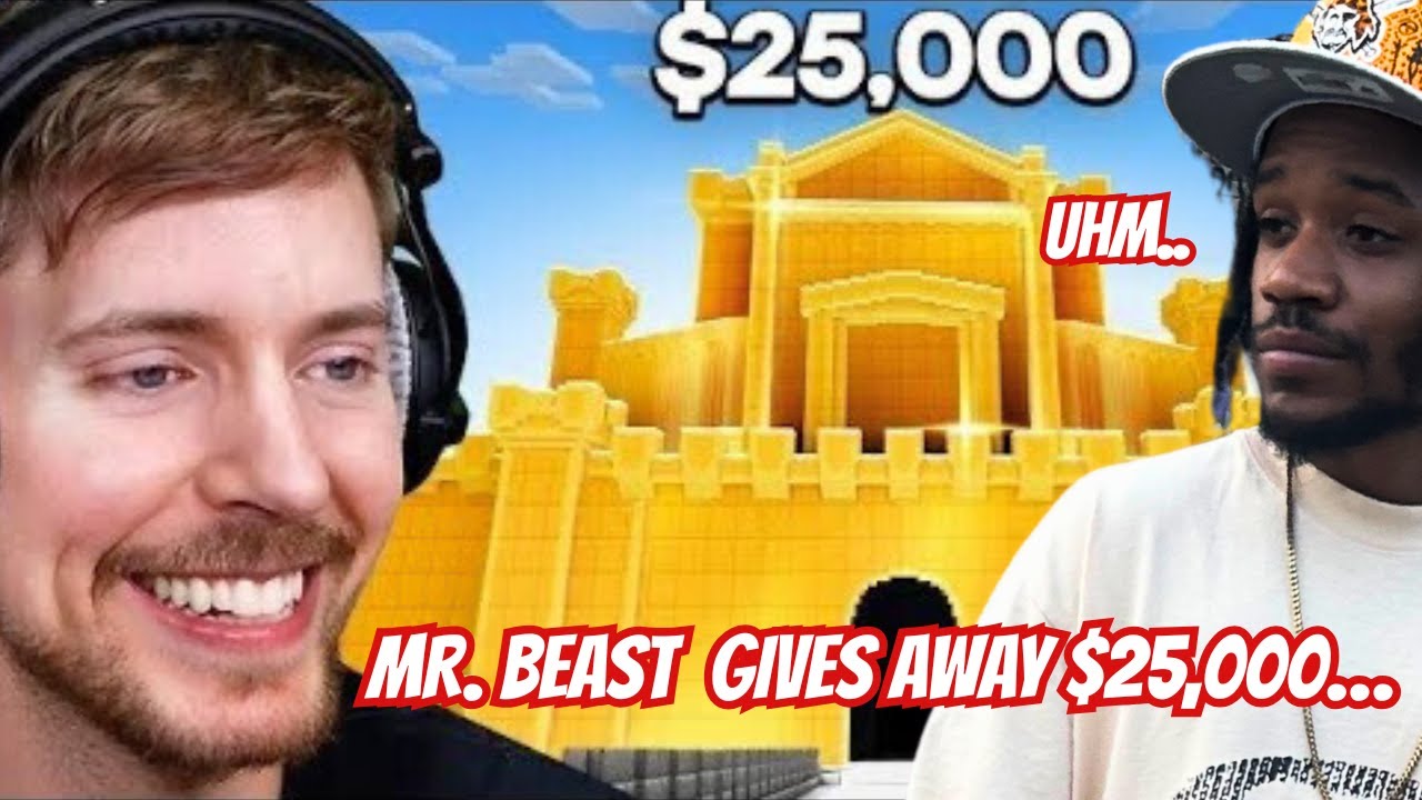 Mr. Beast craziest challenge yet: $1 vs $25,000 Build Challenge - YouTube