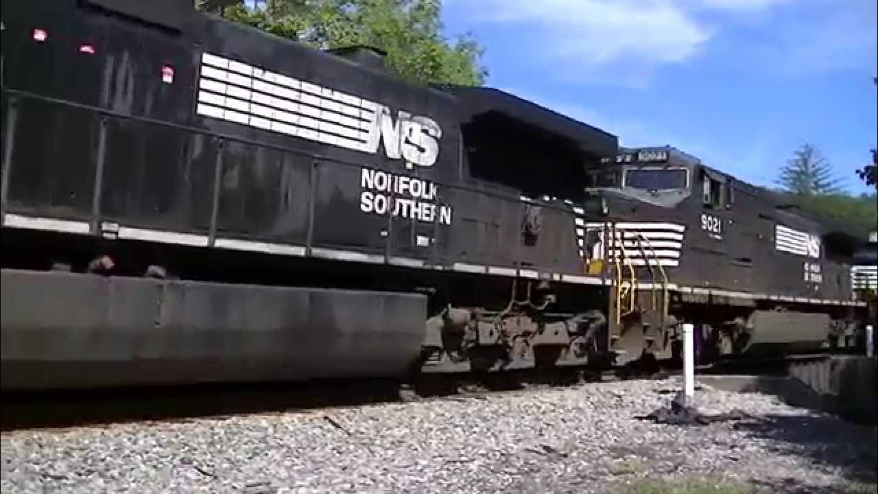 NS 217 with Conductor Shepard & Engineer Bowman - YouTube