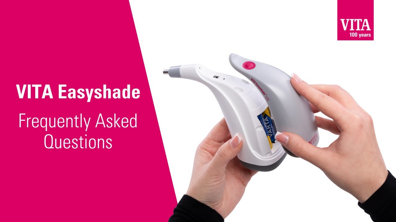 VITA Easyshade FAQs - YouTube