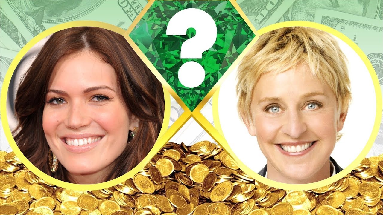 WHO’S RICHER? - Mandy Moore or Ellen DeGeneres? - Net Worth Revealed ...