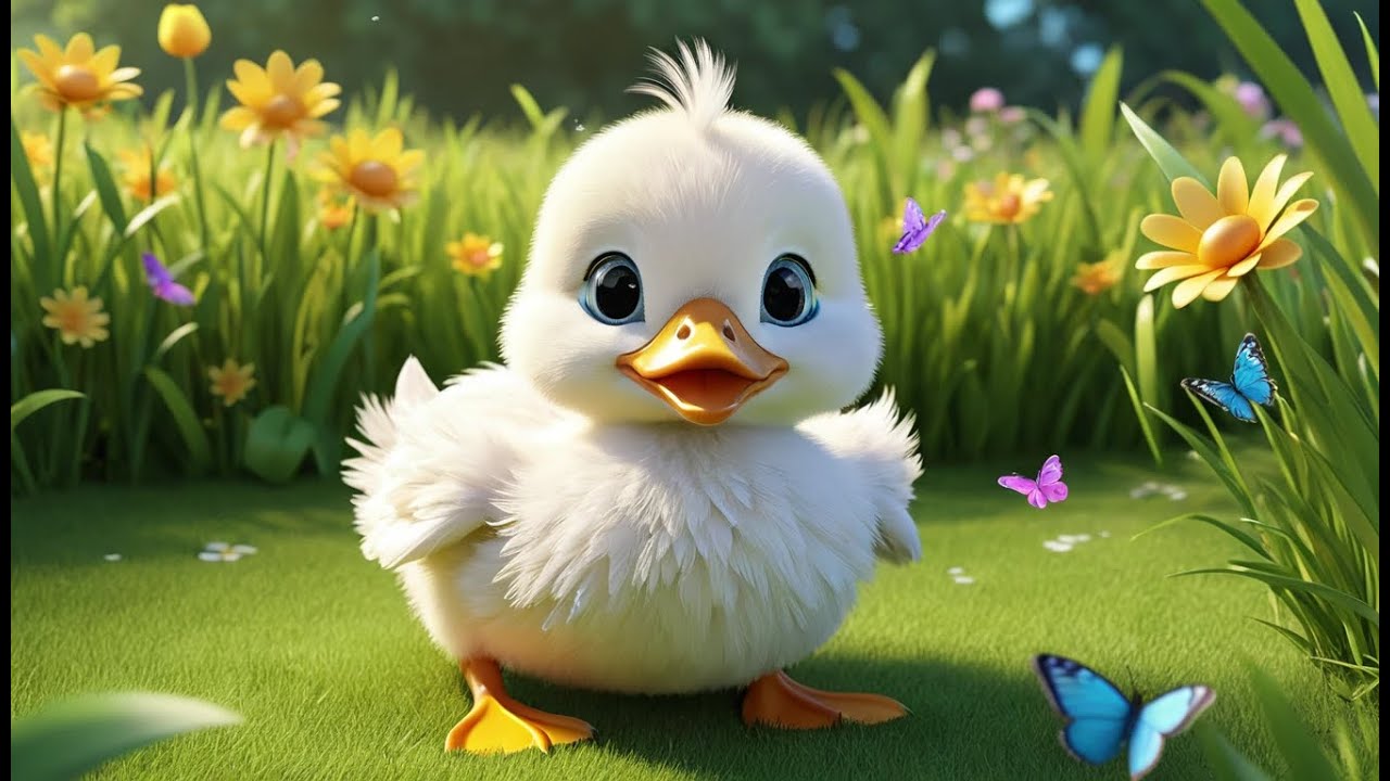 Baby Duck Quack Quack Quack | Cute Duck Nursery Rhyme for Toddlers ...