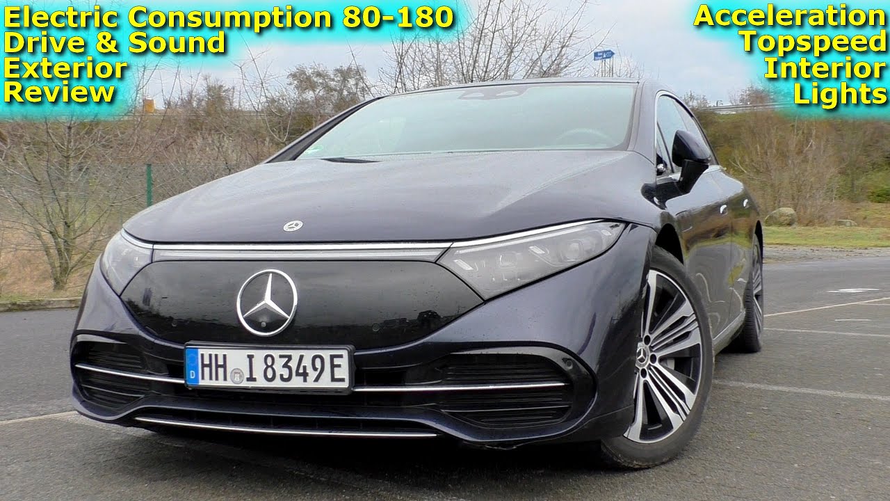 2022 Mercedes EQS 350 (292 PS) TEST DRIVE - YouTube