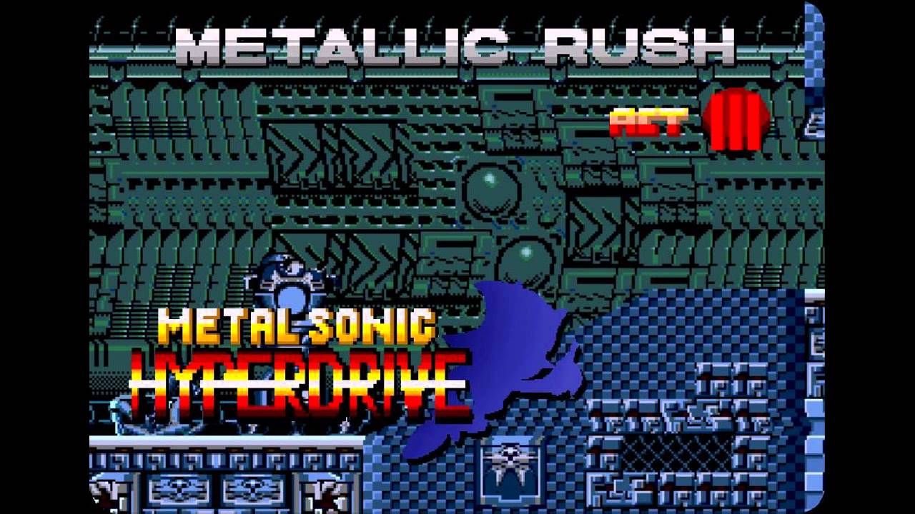 Metallic Rush - Act 3 [Metal Sonic Hyperdrive music] - YouTube