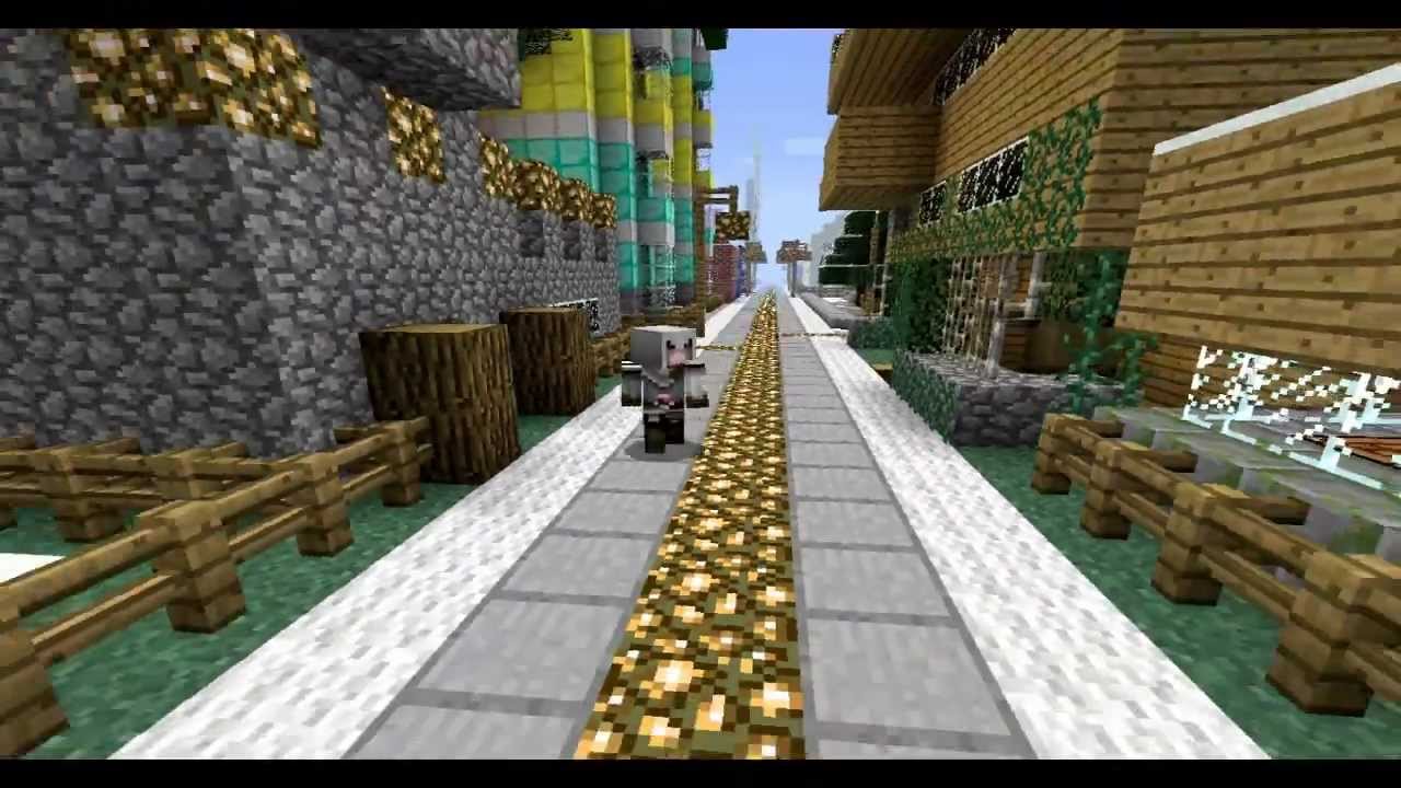 Несколько дней из жизни на сервере MINECRAFT-RUS - YouTube