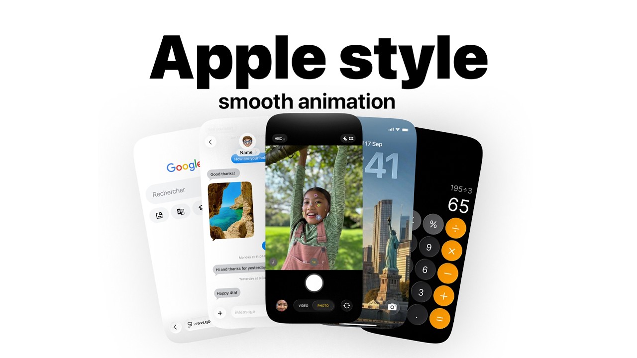 The Ultimate Apple Style Animation Guide - YouTube