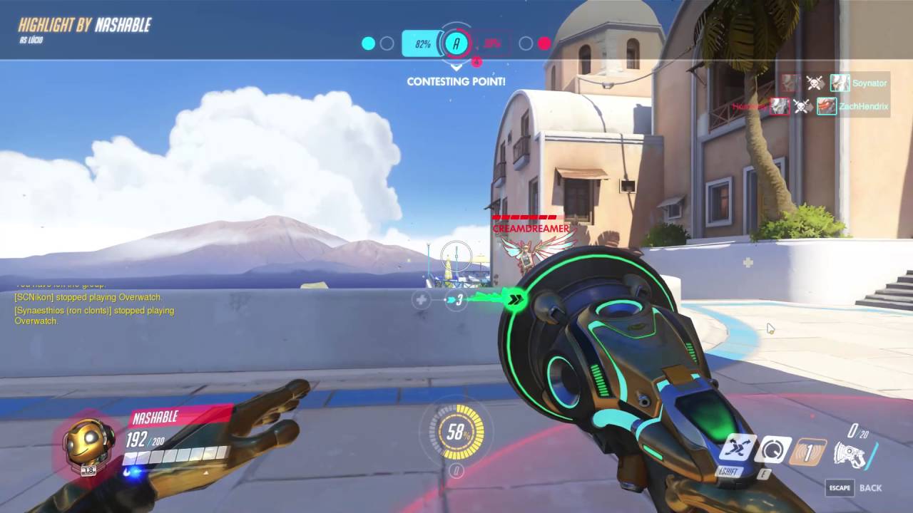 Overwatch Highlight Lucio Ilios - Wallgrinder - YouTube