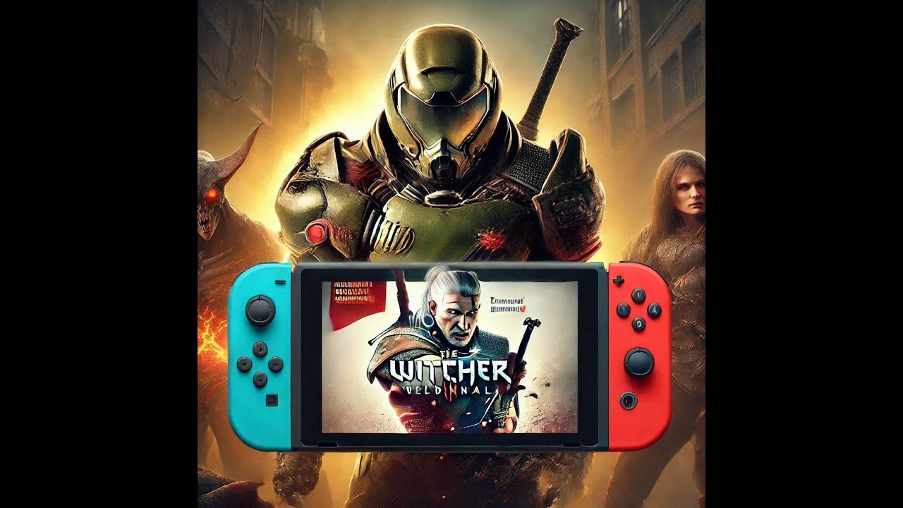 🚨Jogando o MARAVILHOSO The Witcher 3 e a Atualização de DOOM ETERNAL (1 ...