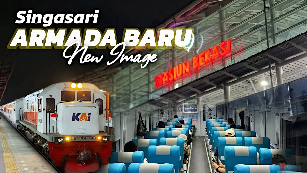 JADI GLODAK-GLODAK NGGAK NIH?? Cek Armada Baru Kereta Singasari ...