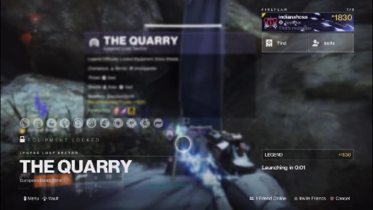 Destiny 2 The Quarry Legendary – BYOFB