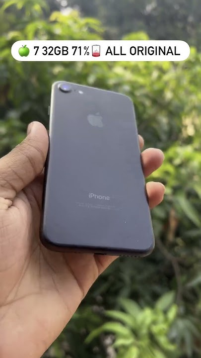 "🚨📱Unbeatable Deal Alert: Second-Hand iPhone 7 for Just ₹4k! 🔥📱 #iphone #iphone7 #secondhand ...