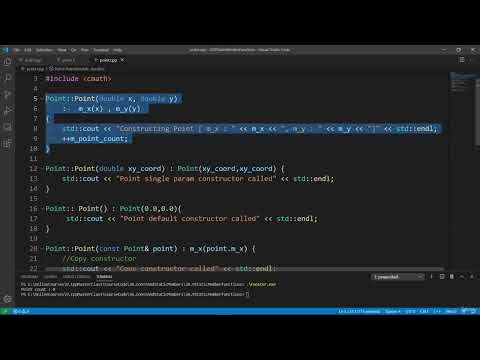 013 Static member functions - YouTube