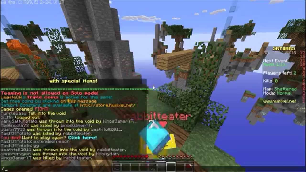 Hypixel Hacker - Report! - YouTube