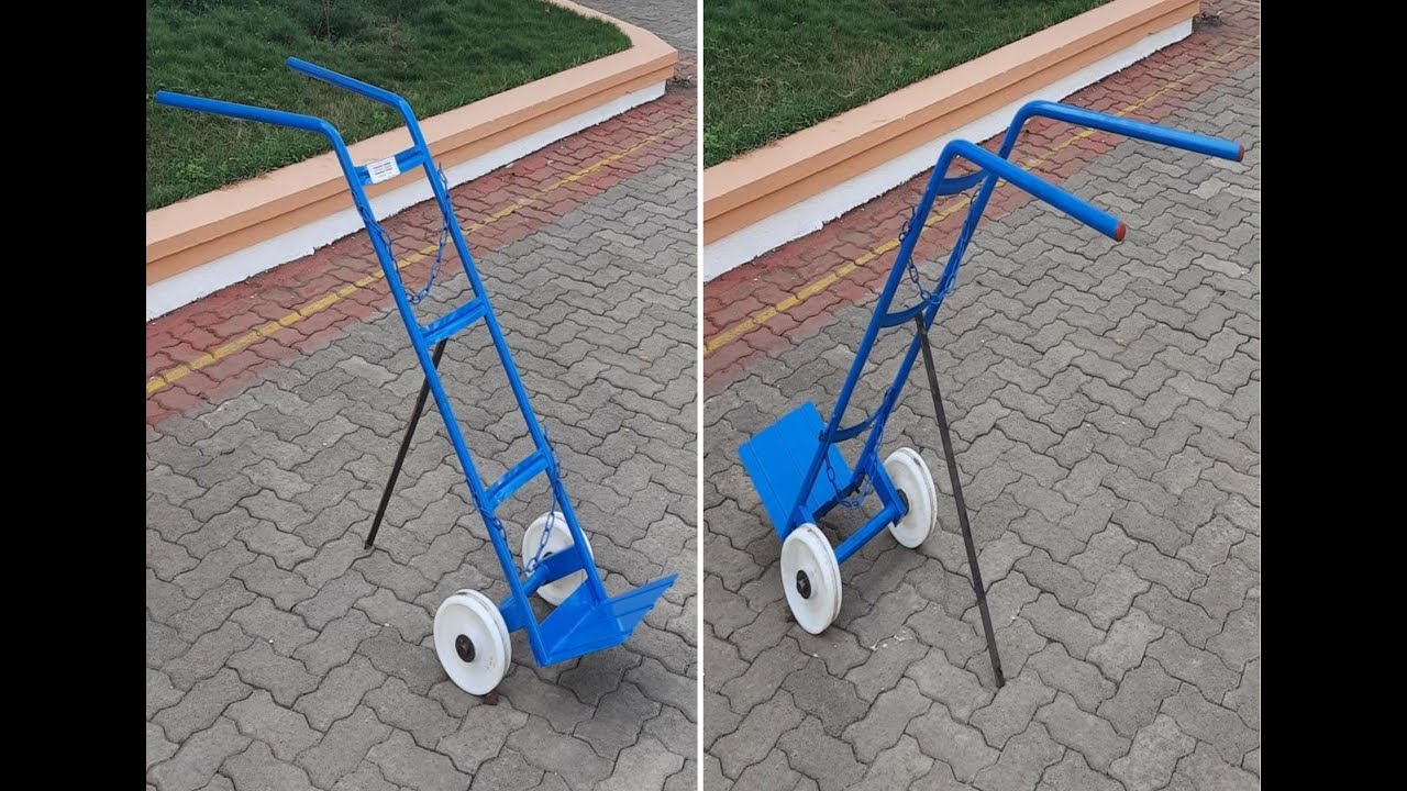 Gas Cylinder Trolley CO2 x 2 WH - Kotibhaskar MAterial Handling ...
