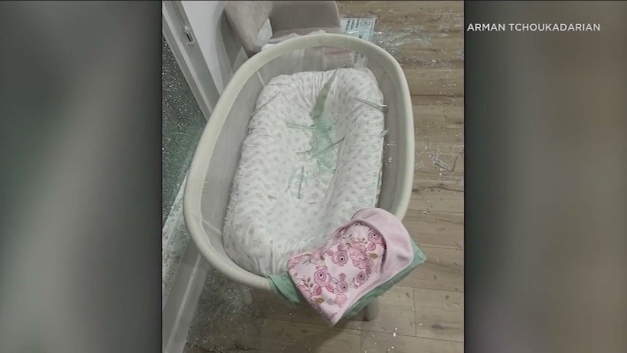 Woman with Pickaxe smashes windows of Home in Pasadena - YouTube