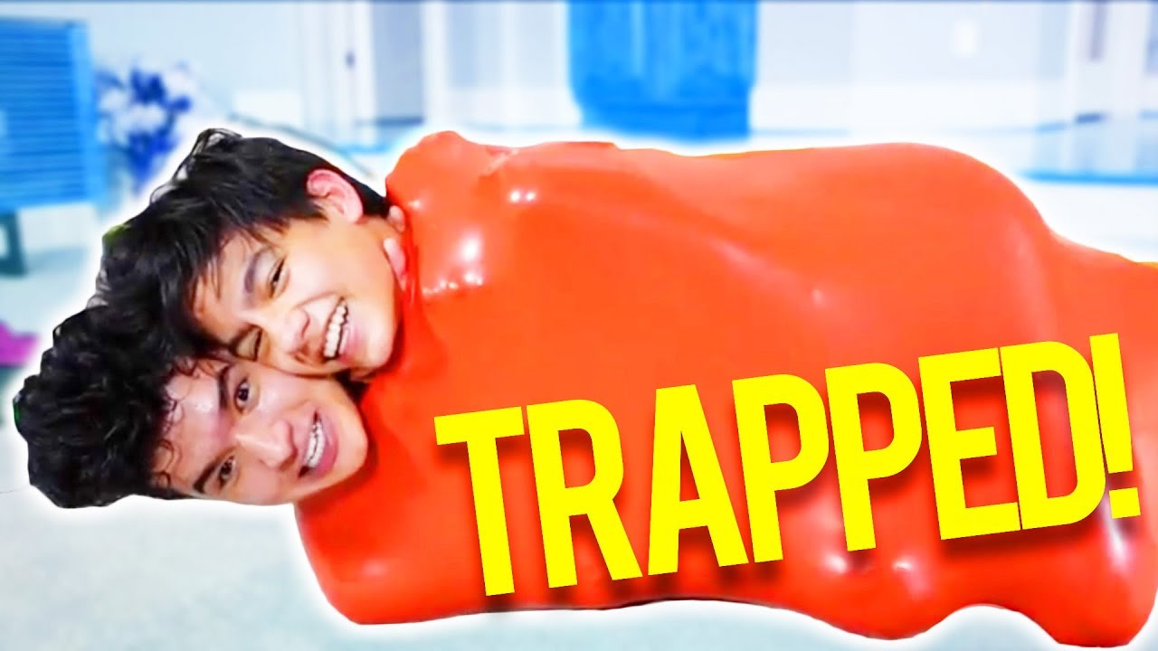 TRAPPED Inside A GIANT BALLOON! - YouTube