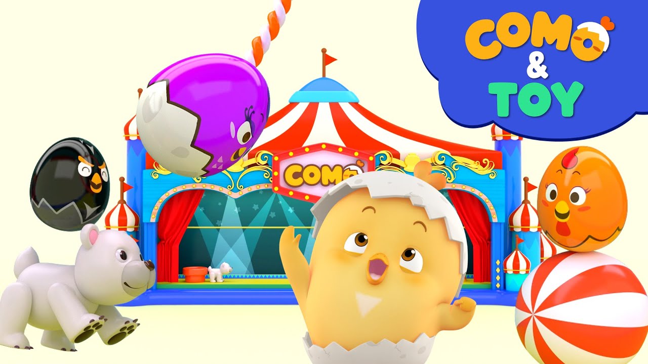 Como | Circus + More Episodes 12min | Cartoon video for kids | Como ...
