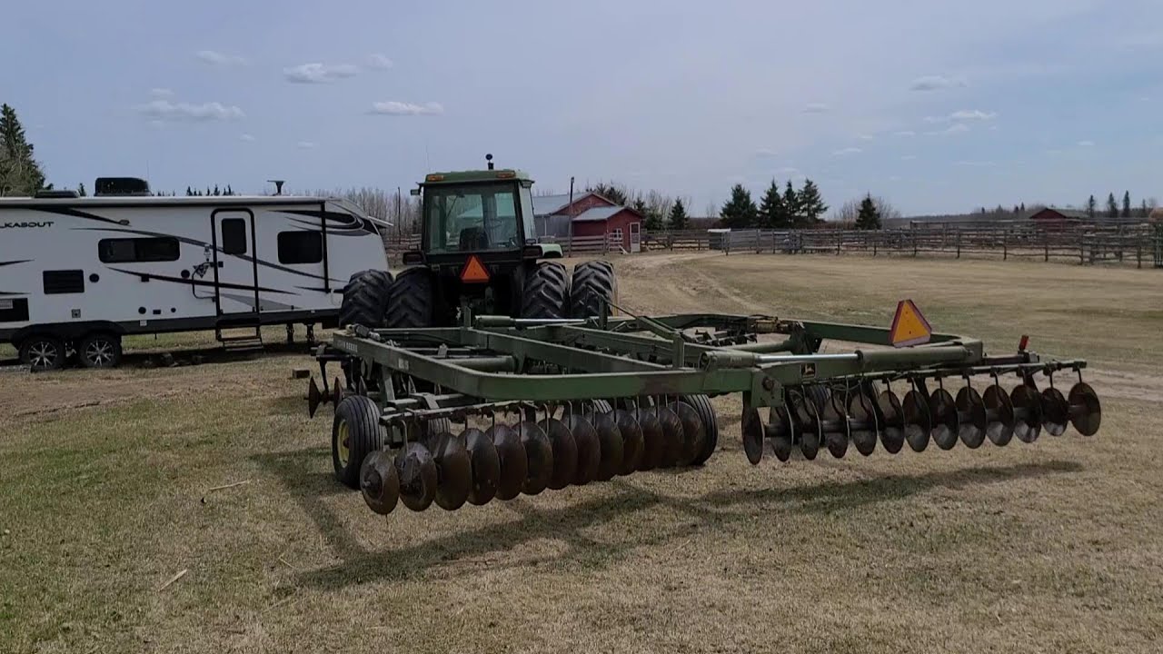 Fixing The John Deere 235 Disk - YouTube